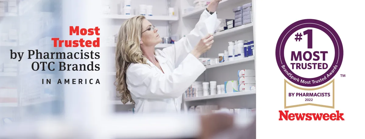 Most Trusted by Pharmacists OTC Brands in America