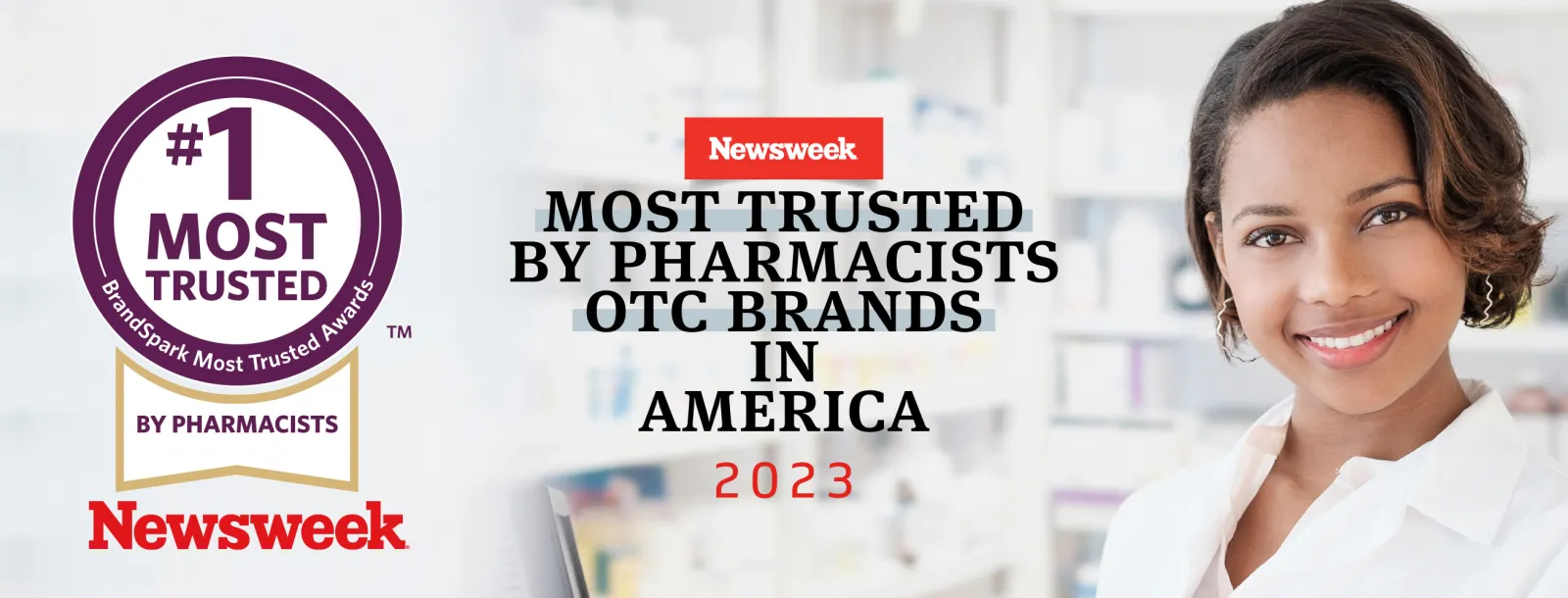 Most Trusted by Pharmacists OTC Brands in America 2023 - Newsweek