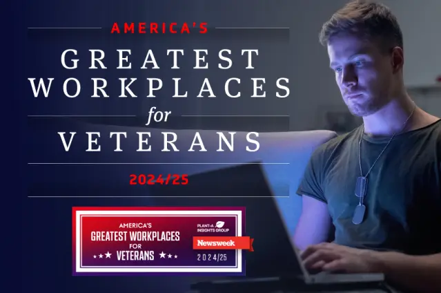 America's Greatest Workplaces for Veterans 2024/25