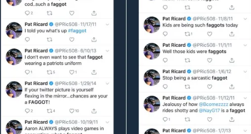 Baltimore Ravens Condemn Racist Patrick Ricard Tweets: ‘Totally ...