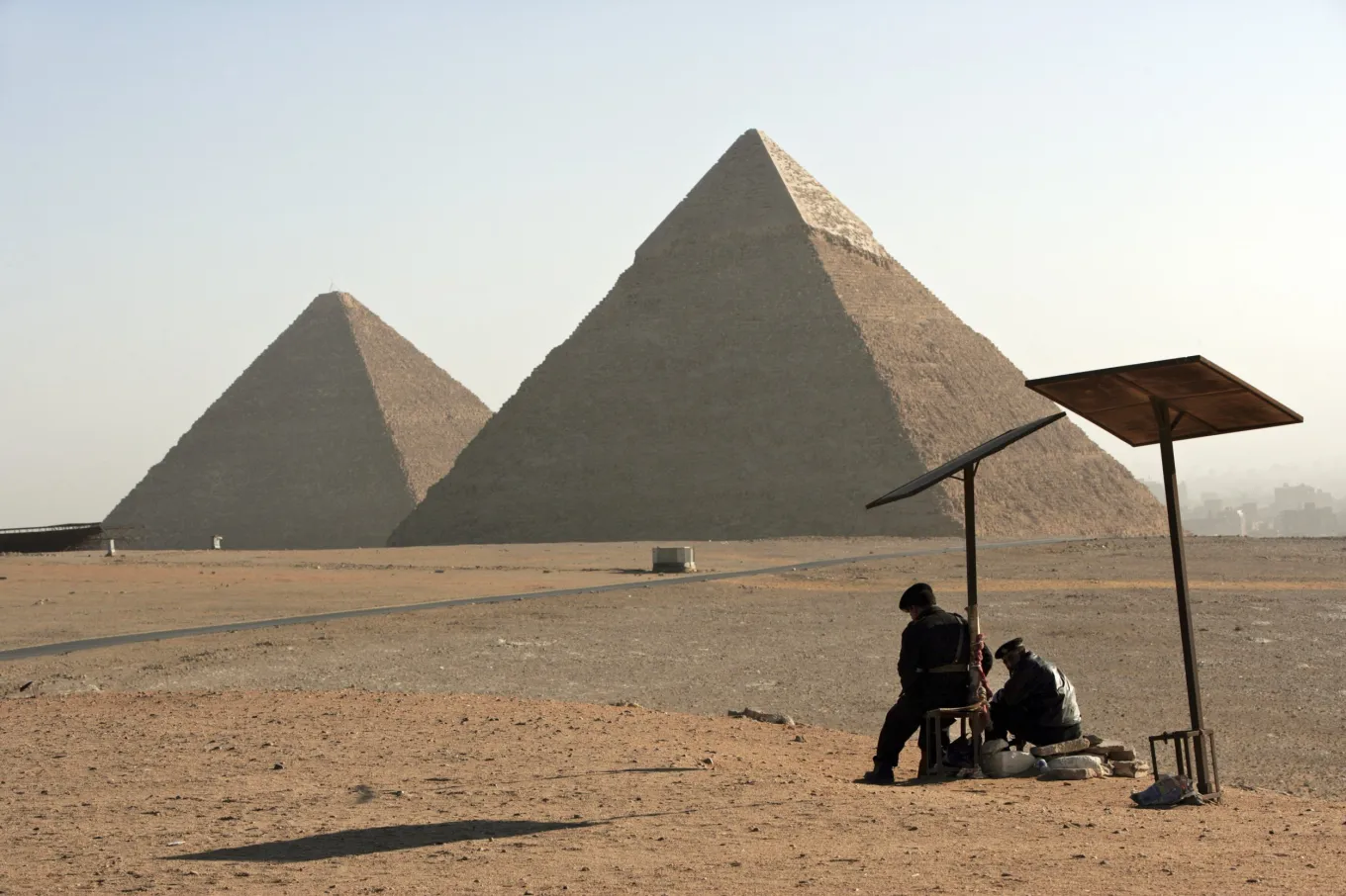 Great Pyramid Sex Selfie by Couple Who Illegally Scaled World Wonder to ...