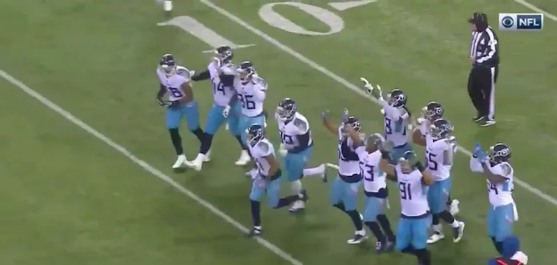 Video Tennessee Titans Celebrate With ‘remember The Titans Dance