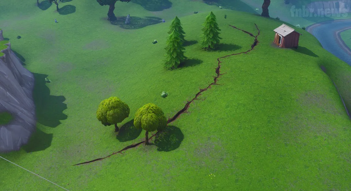 ‘Fortnite’ Season 8 Teaser? Crack in Ground Opens Up Near Wailing Woods ...