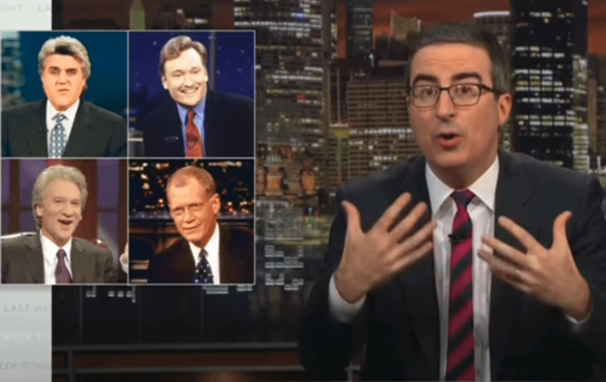 Video: John Oliver Takes Down Jay Leno-‘The Places You Can Go F ...
