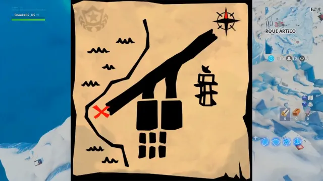 ‘Fortnite’ Treasure Map Signpost Paradise Palms Week 8 Location Guide ...