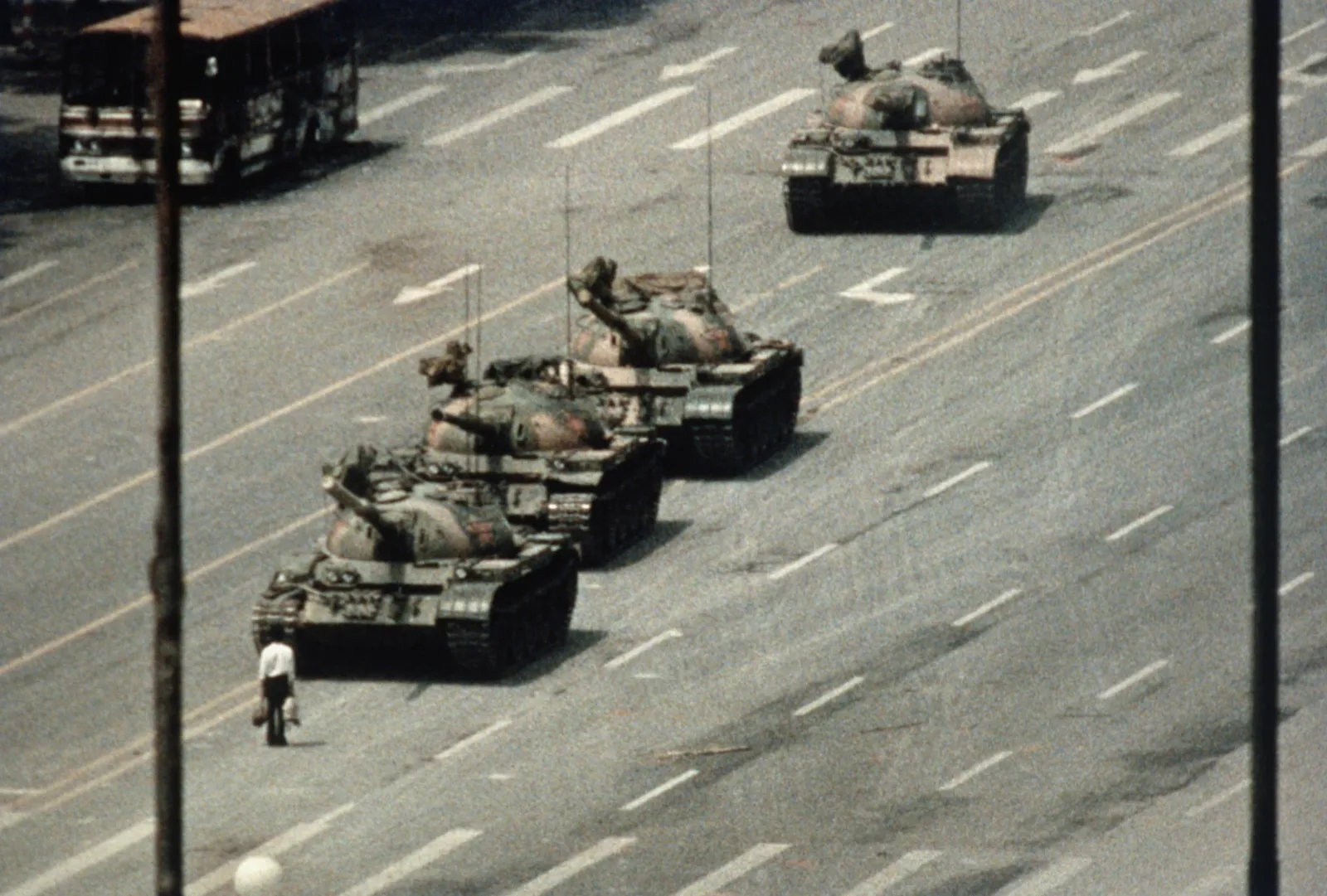 Who Was the Tank Man? Powerful Image of Lone Protester at Tiananmen ...