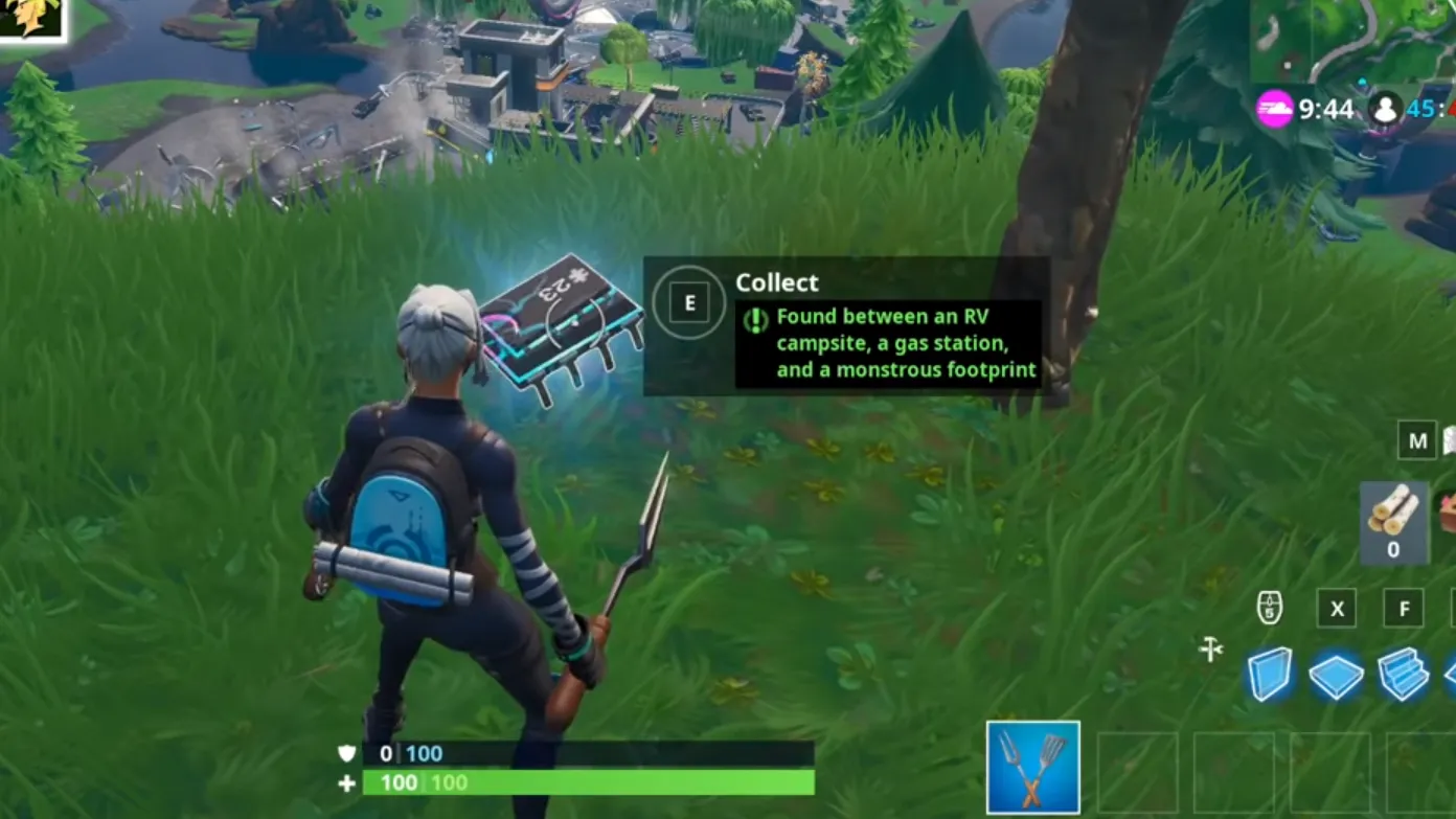 ‘Fortnite’ Fortbyte #23 Location – Found Between an RV Campsite, a Gas ...