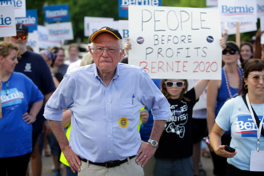Bernie Sanders Says Campaign Staff All Making More Than $15 Per Hour ...