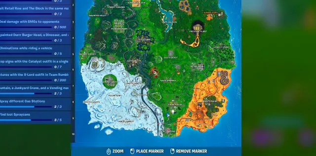 ‘Fortnite’ Easy & Hard Firing Range Target Locations Week 9 Guide ...
