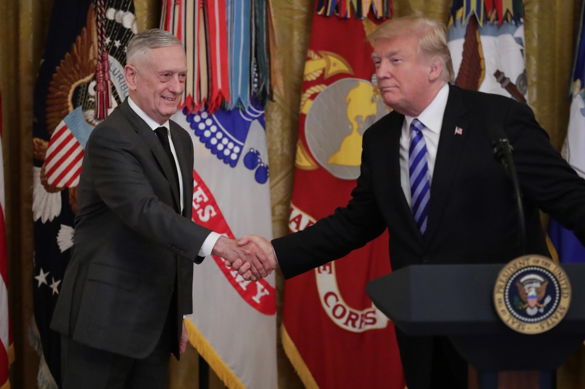 James Mattis Jokes About Trump’s ‘Overrated General’ Comment: ‘I’m The ...