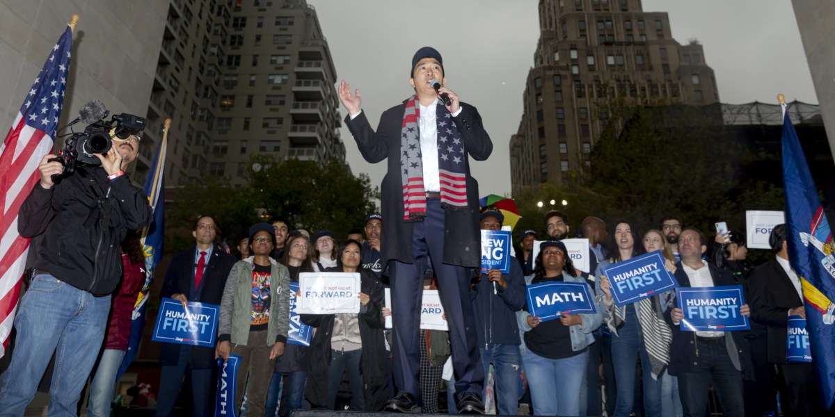 Andrew Yang: Math, Jobs and the Robot Future - Newsweek