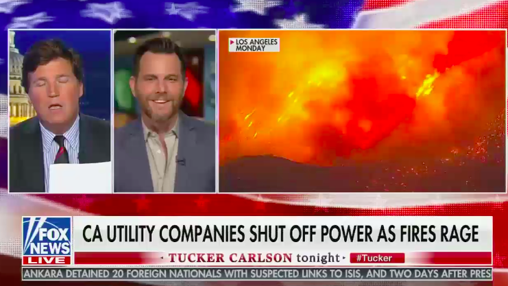 Tucker Carlson Guest Appears to Blame ‘Woke’ Californians for State’s ...