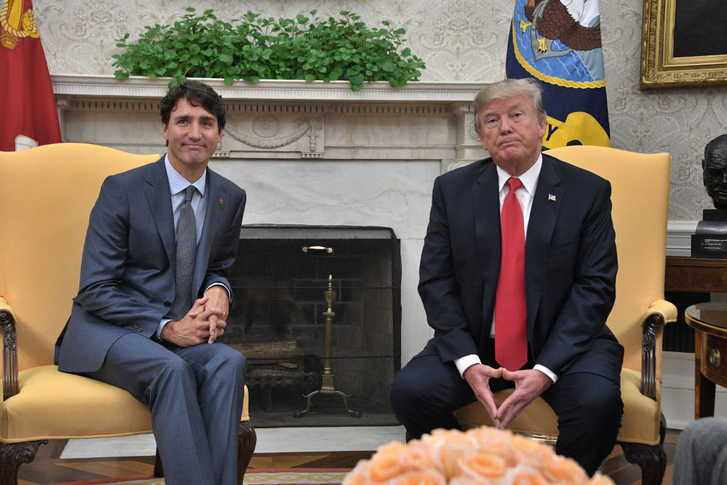 Donald Trump Calls Justin Trudeau ‘Two-Faced’ After Leaders Appeared to ...