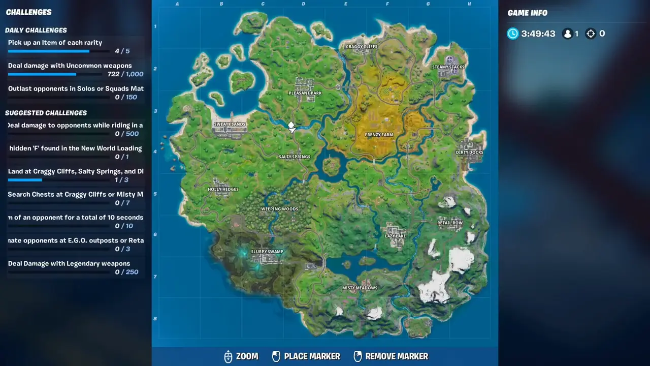 ‘Fortnite’ Steel Bridge Locations – Green, Yellow & Red Week 9 Guide ...