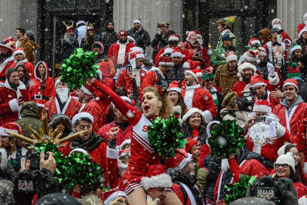 SantaCon NYC 2019: Date, Time, Participating Bars, Map and Everything ...