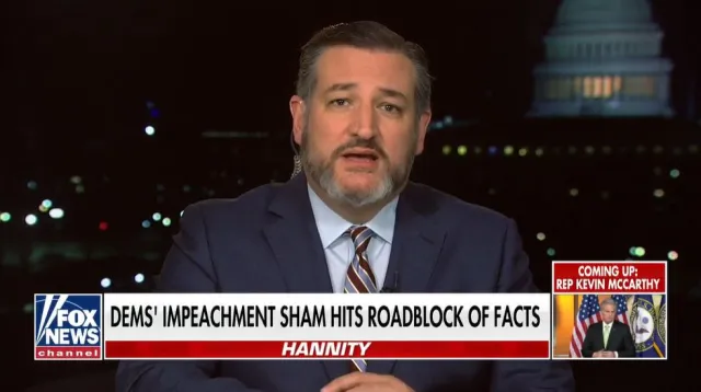 Ted Cruz Says ‘Impeachment Process Is Over,’ Trump Will Be Acquitted ...
