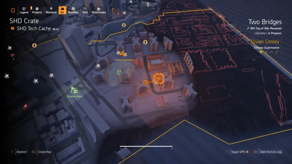 ‘Division 2’ Two Bridges SHD Tech Locations – All 5 Caches on the Map ...
