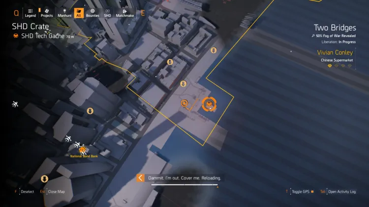 ‘Division 2’ Two Bridges SHD Tech Locations – All 5 Caches on the Map ...