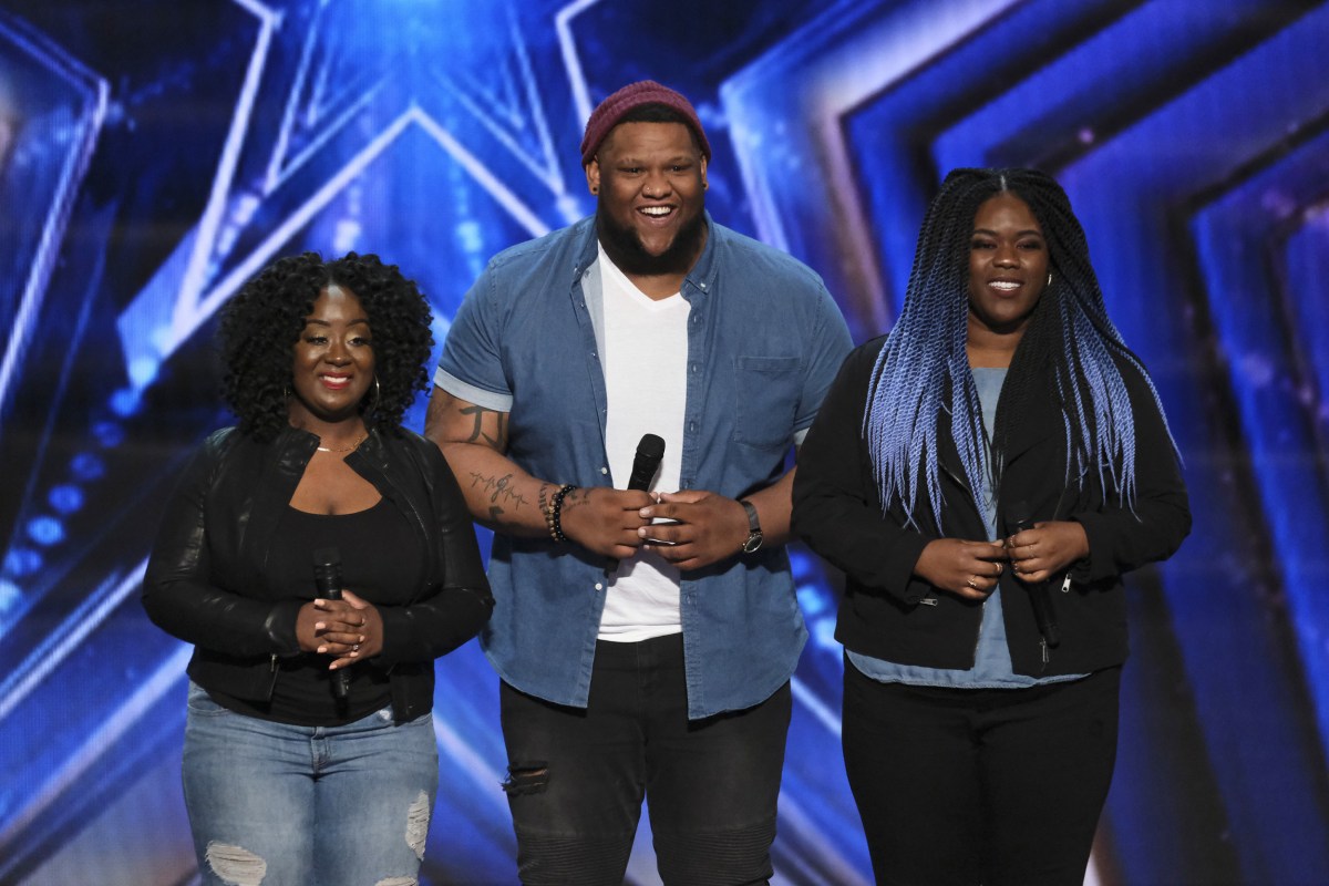 Watch Gospel Trio Get a Standing Ovation From Simon Cowell on ‘America ...