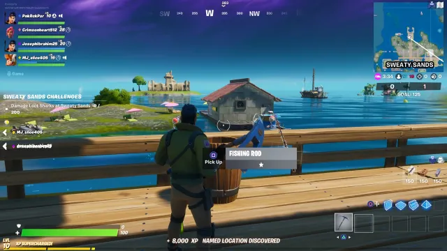 ‘Fortnite’ Use Fishing Rod to Ride Loot Shark Week 2 Aquaman Challenge ...