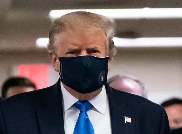 How Trump Went From Avoiding Masks to Calling Them Patriotic - Newsweek