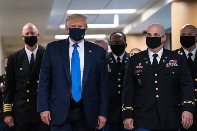 How Trump Went From Avoiding Masks to Calling Them Patriotic - Newsweek