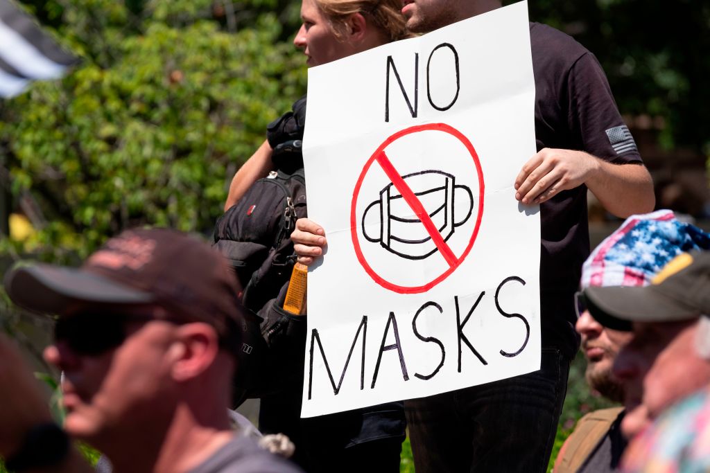 Anti-Mask Protesters Descend on Idaho’s Health Commission, Forcing ...