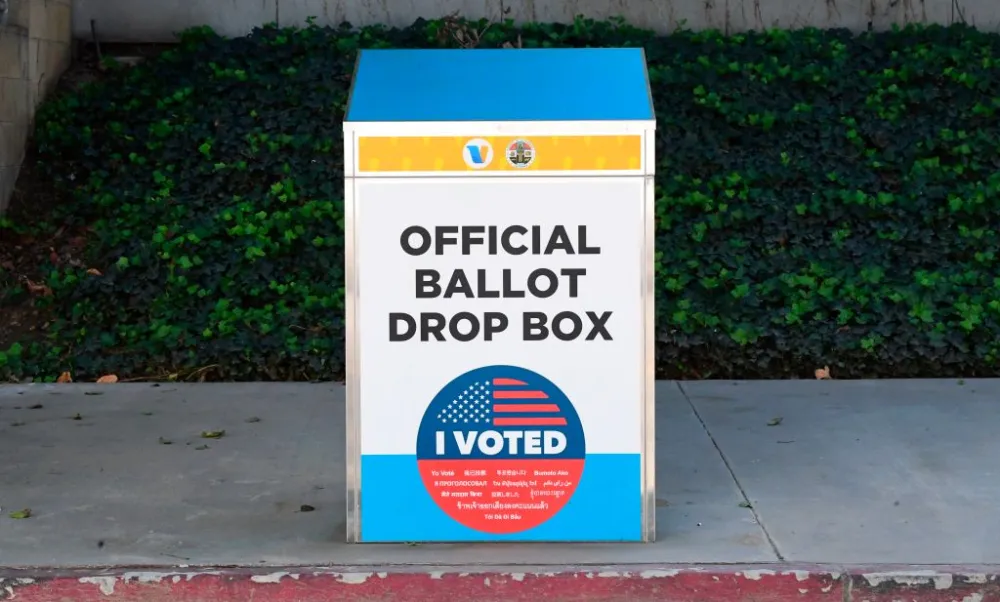 California Ballot Drop Box Set On Fire Potentially Destroying Dozens Of ...