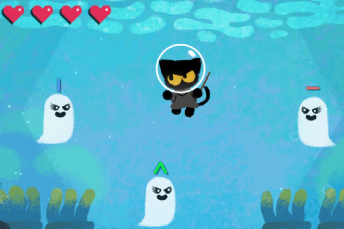 Halloween Google Doodle Brings Back Momo For New Magic Cat Academy Game ...