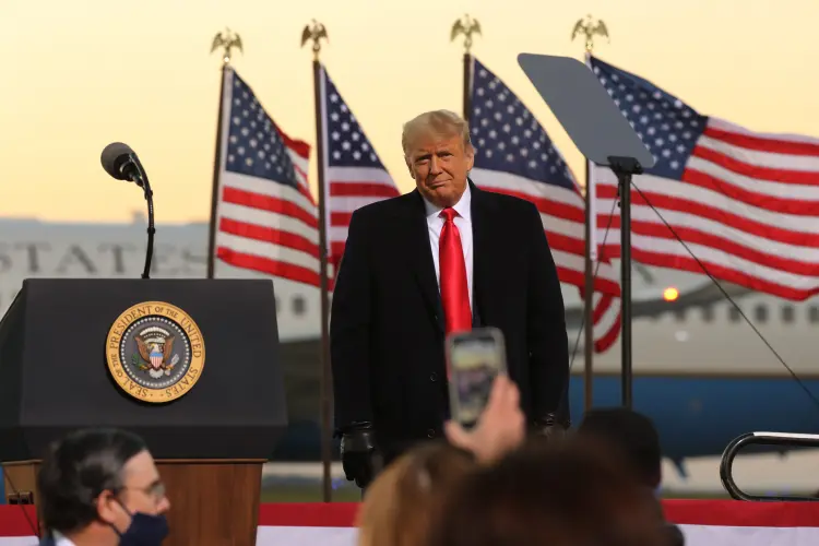 Donald Trump Holds His Last Election Rallies In Counties ... - Newsweek