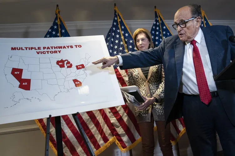 Rudy Giuliani Plays Down Sidney Powell Role Despite Her Donald Trump ...