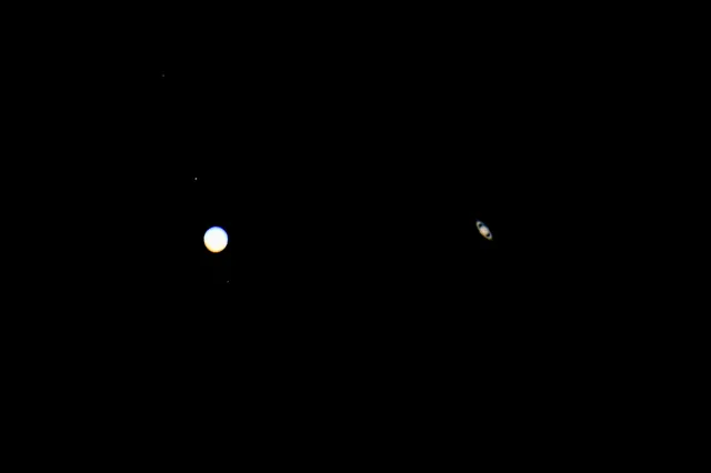 Stunning Photos Show Great Conjunction of Jupiter and Saturn Making ...