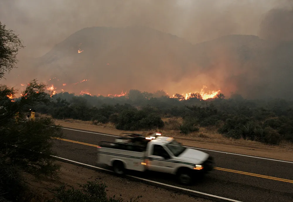 Telegraph Fire Map, Update as Arizona Blaze Burns Nearly 140,000 Acres ...