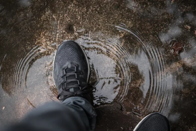 Man Swallowed by Puddle in Shocking Viral Video - Newsweek