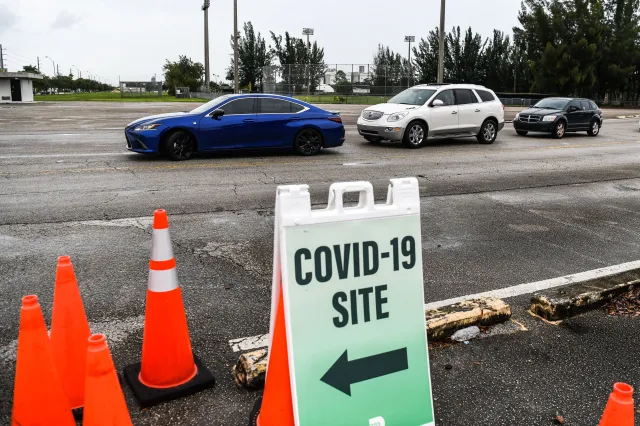 Florida’s Seven-Day COVID Case Average Spikes 800 Percent in One Month ...