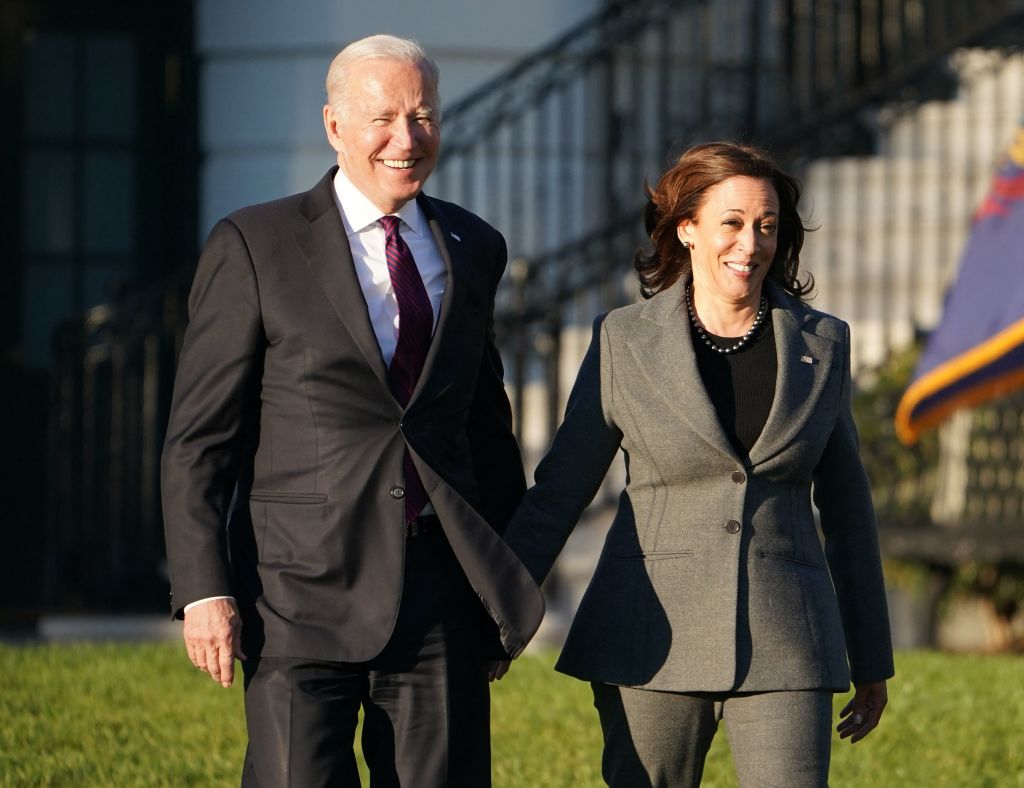Kamala Harris Says She and Joe Biden ‘Absolutely Not’ Discussing 2024 ...