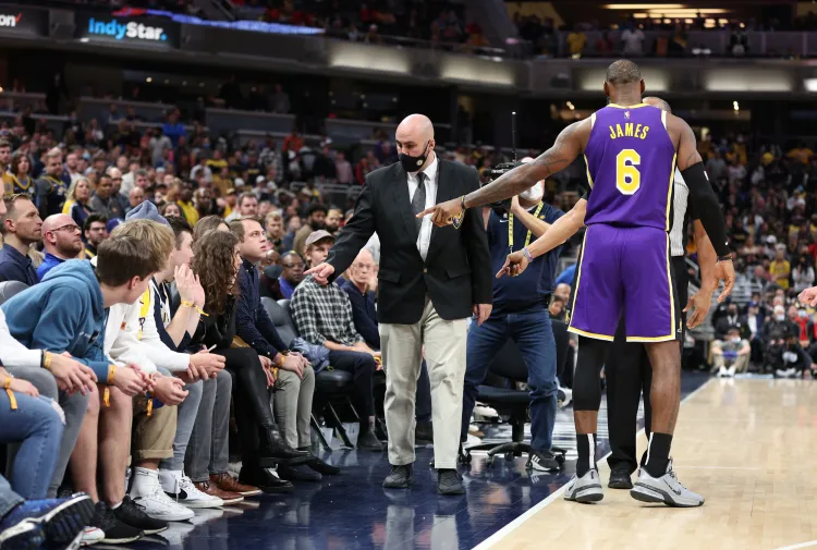 Video of LeBron James Kicking Fans Out of Game Viewed 3 Million Times ...