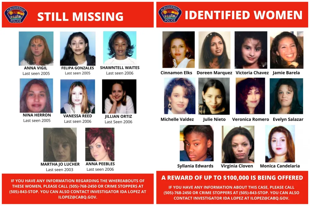 Cases of 11 Women, Fetus Found Dead in New Mexico in 2009 Remain ...