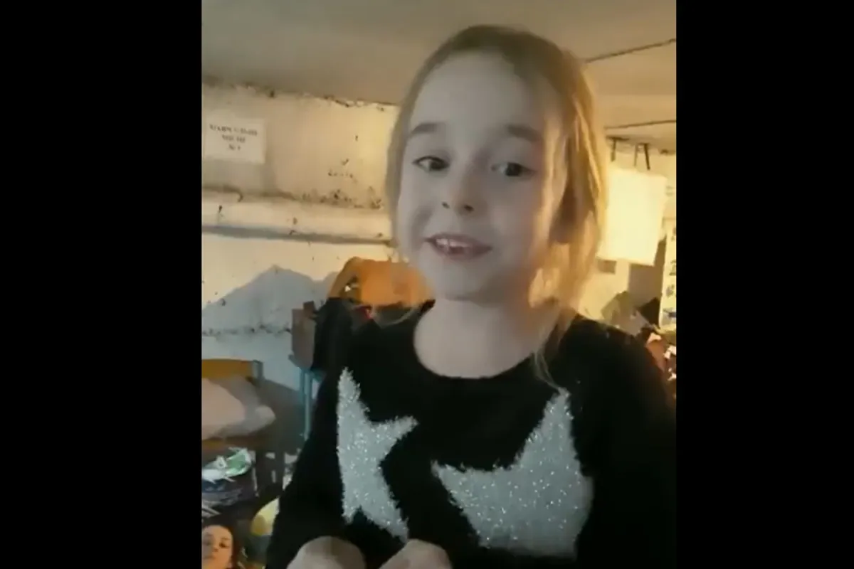 Video of Ukrainian Girl Singing ‘Let it Go’ Inside Bomb Shelter Viewed ...