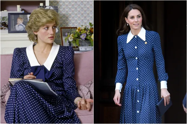 Princess Diana’s Passion for Polka Dots Adopted by Kate Middleton ...