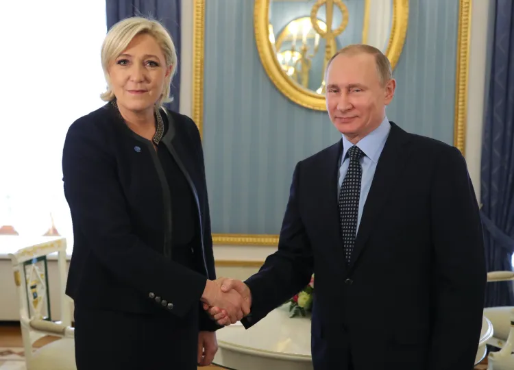 What Marine Le Pen Has Said About Vladimir Putin - Newsweek