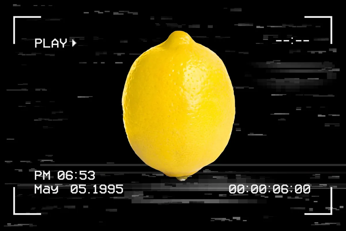 Woman Captures ‘Glitch in the Matrix’ on Camera as Cut Lemon Repairs ...