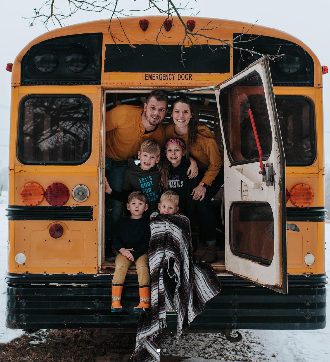 Family-of-7 Save $2,000 on Bills a Month by Living in Converted School ...