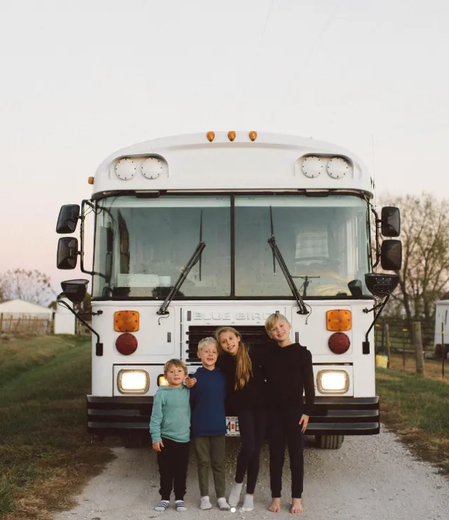 Family-of-7 Save $2,000 on Bills a Month by Living in Converted School ...