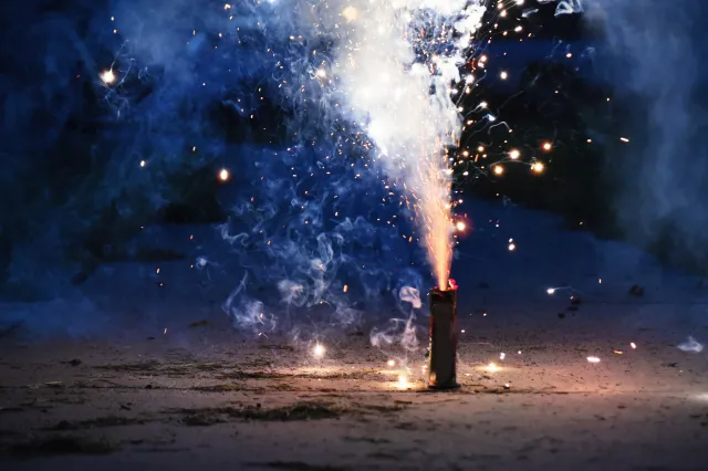 Fireworks Explode Near Family in Viral SimpliSafe Video - Newsweek