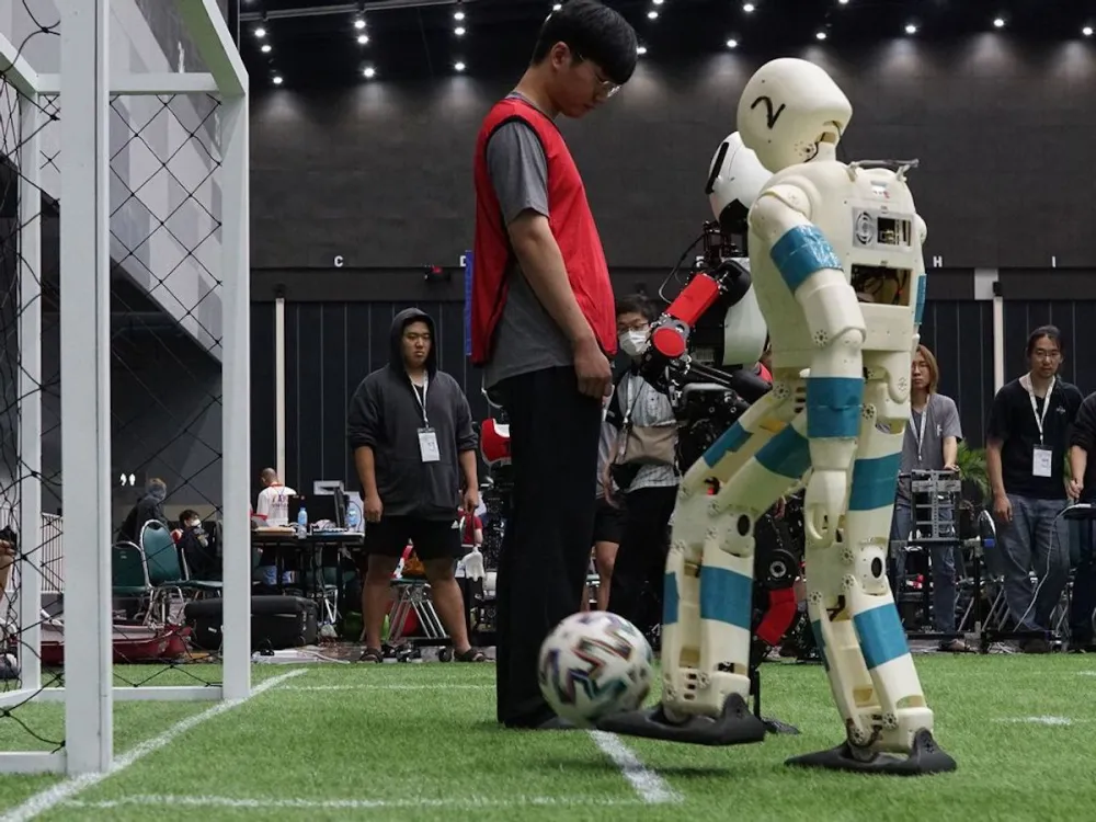 Germany Wins ‘RoboCup,’ the Robot Soccer World Cup - Newsweek