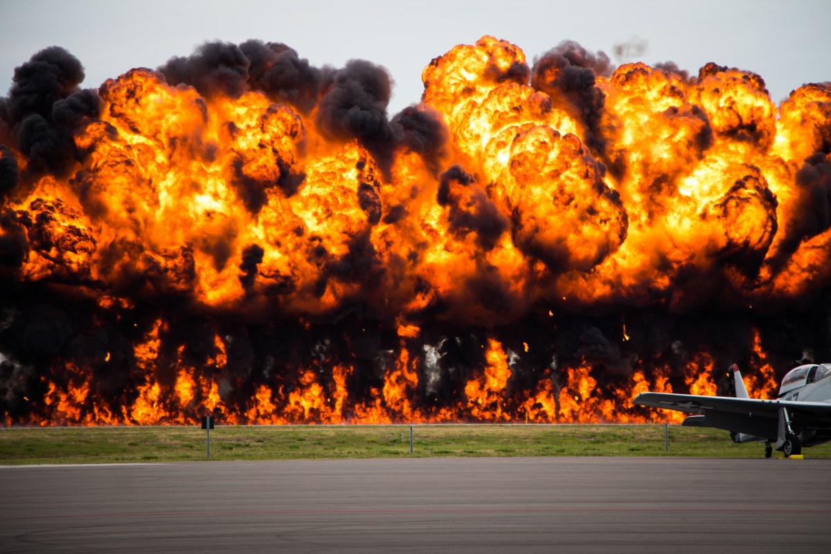 Videos Show Explosions Rocking Russian Military Airfield in Crimea ...