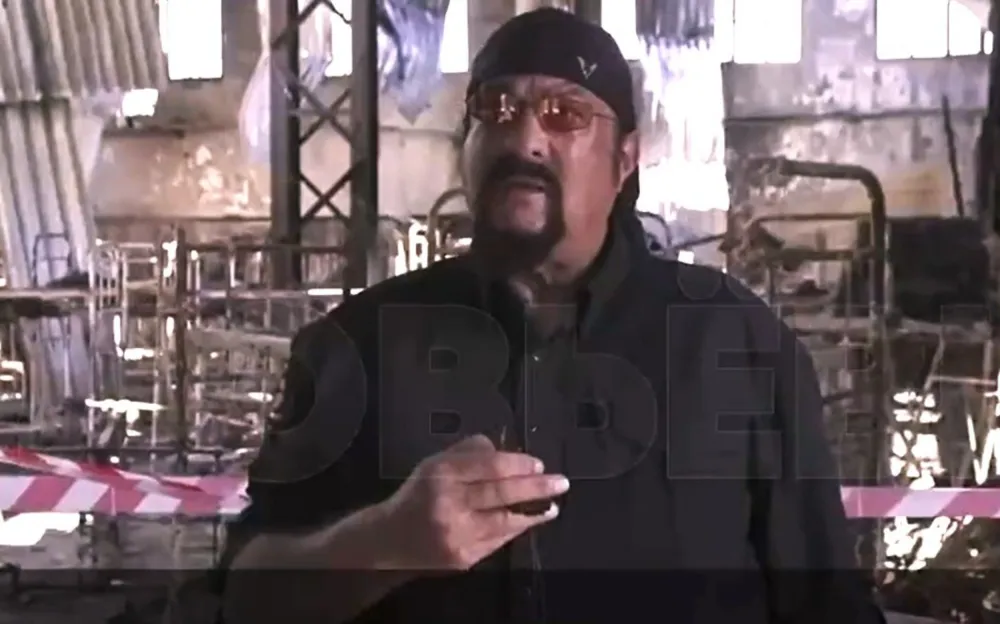 Steven Seagal Video Pushes Russia Claim HIMARS Killed Ukraine PoWs ...