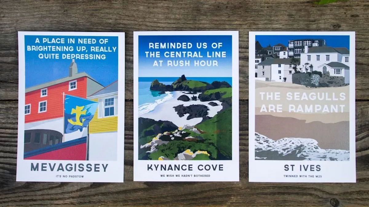 Woman Turns 1-Star Reviews of Hometown Into Hilarious Artwork - Newsweek