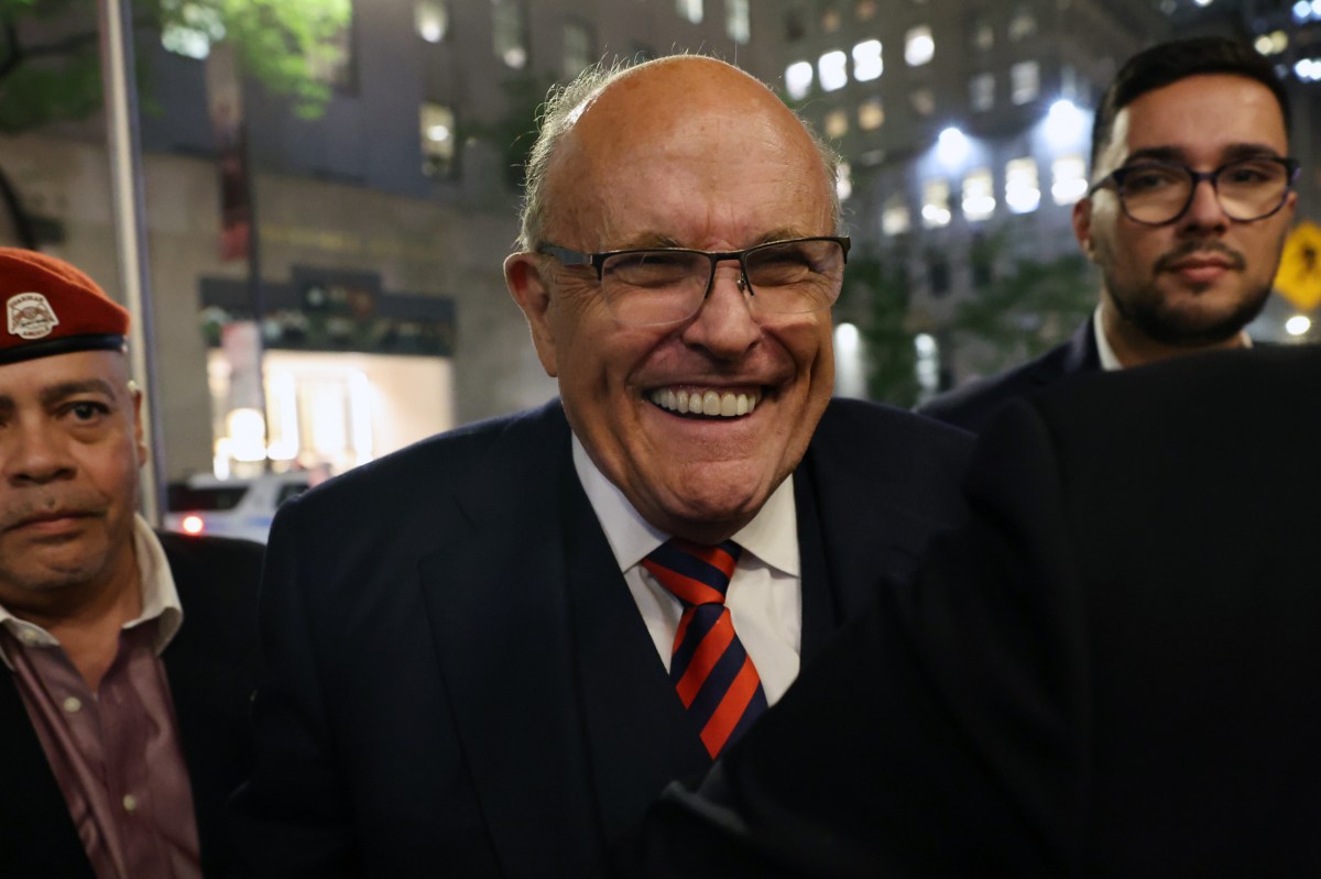 Rudy Giuliani Says Police Have a ‘Hard Time’ Because They ‘Can’t Punch ...